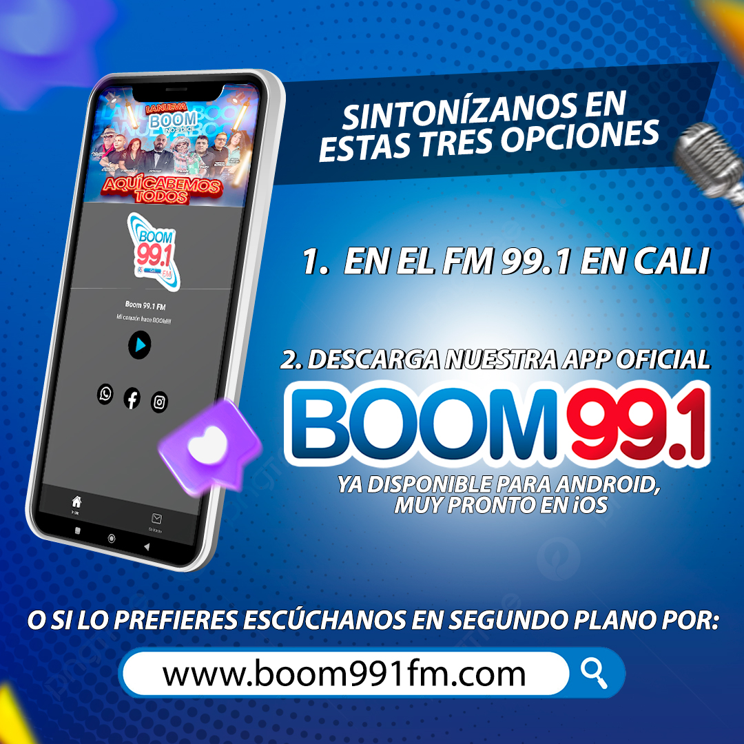 BOOM 99.1 FM - Boom 99.1 FM Cali